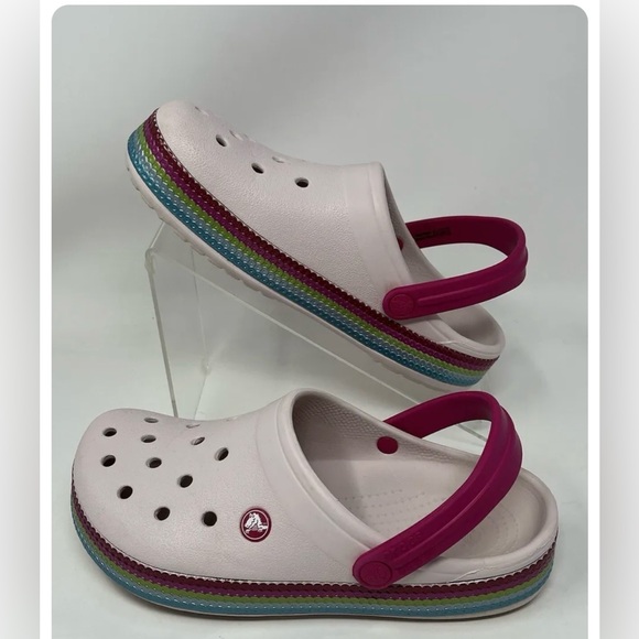 crocs size | Shoes | Crocs Size 7 9 Light Pink Color Good Condition ...